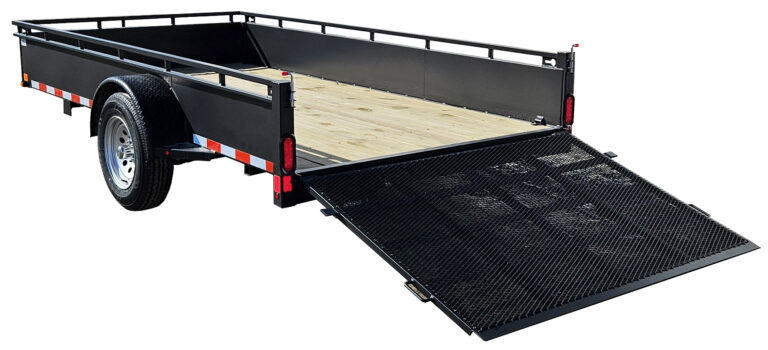 SINGLE AXLE STEEL SIDE UT.3K | Canada Trailers